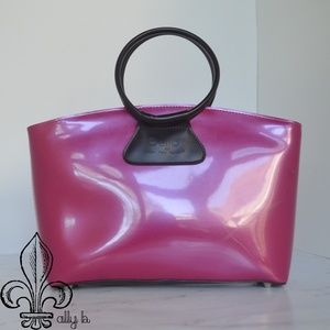 Beijo | Bags | Pink And Black Beijo Purse | Poshmark